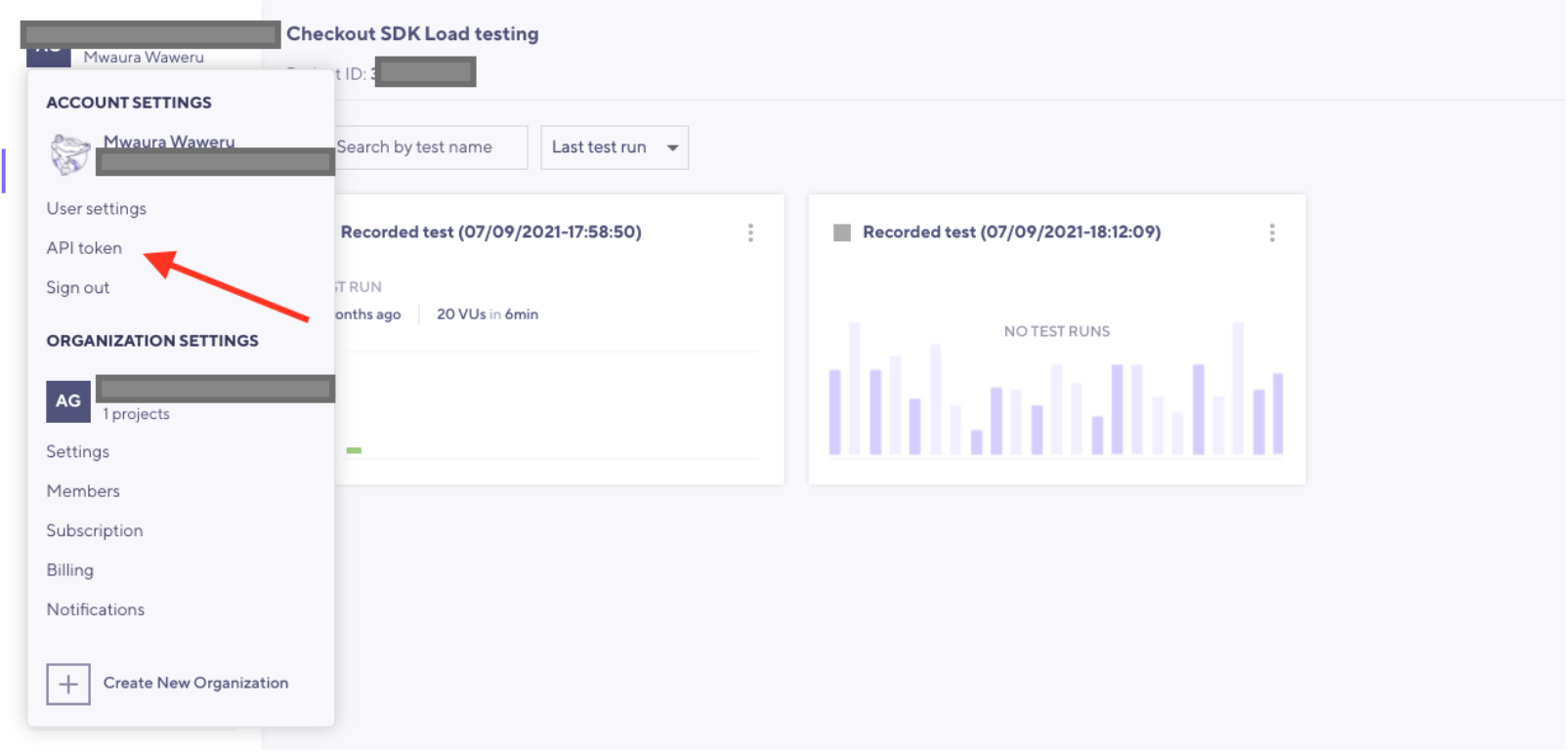 API performance testing with k6